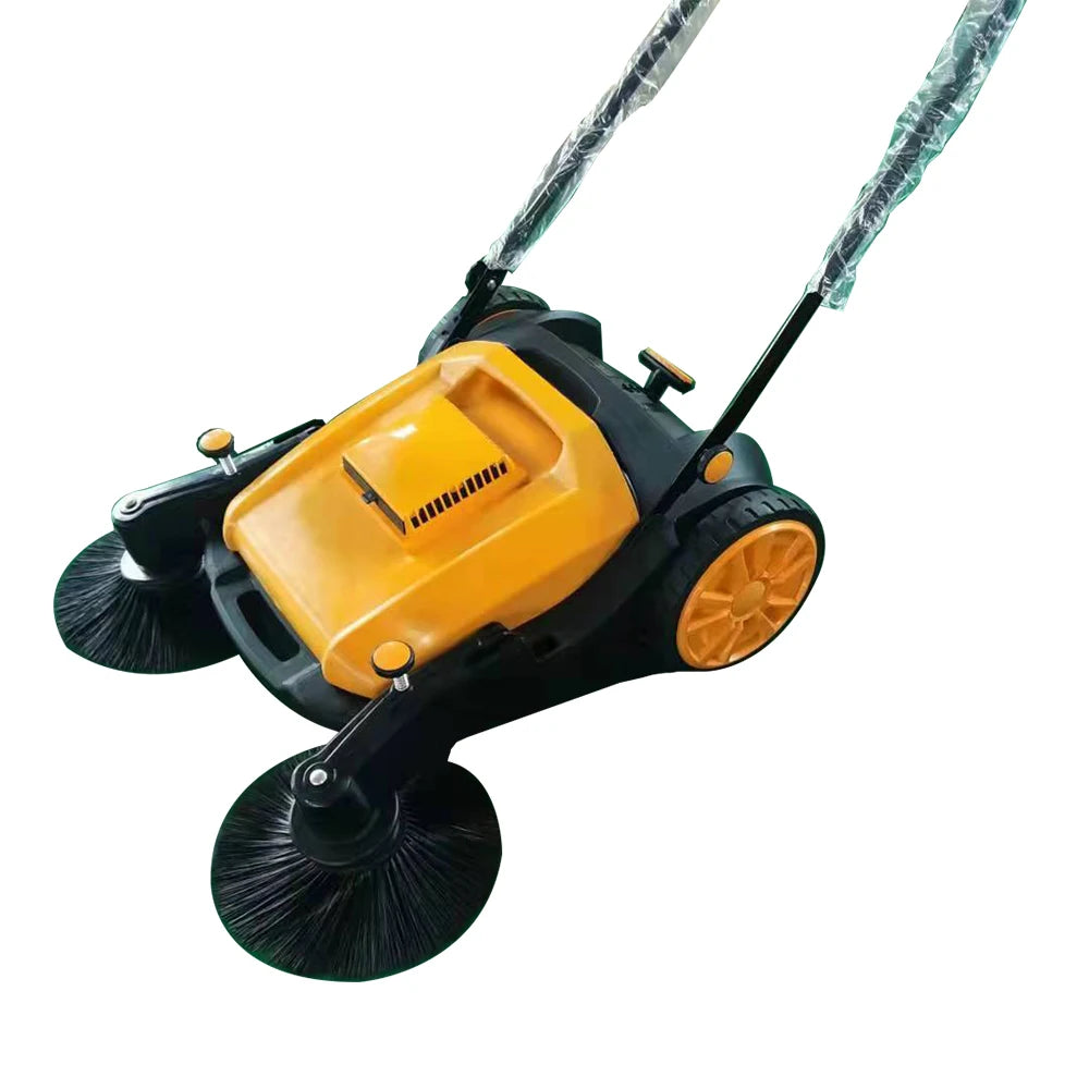 Push Sweeper Self-propelled Walk-behind Outdoor Electric Motor Provide ...